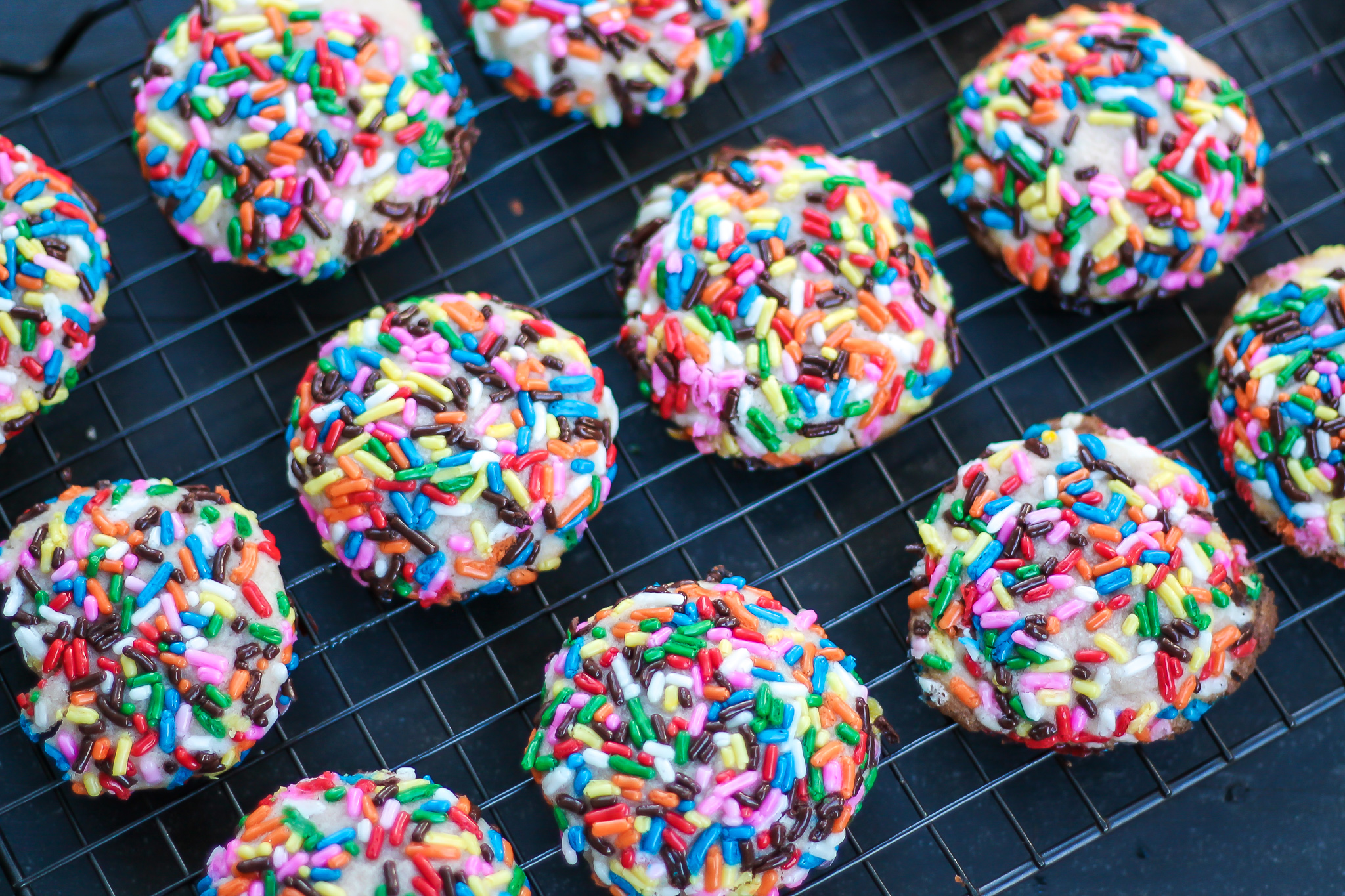 The Most Delicious Sprinkle Cookies