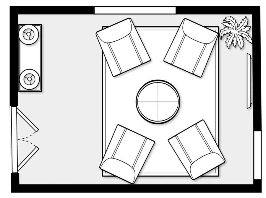 Design Plans: The Circle Room - Carolina Charm