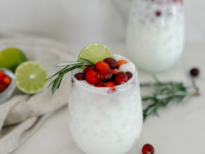 Winter White Cosmo (Pitcher Recipe Included)