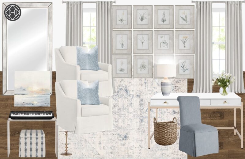Design Plans: The Circle Room - Carolina Charm