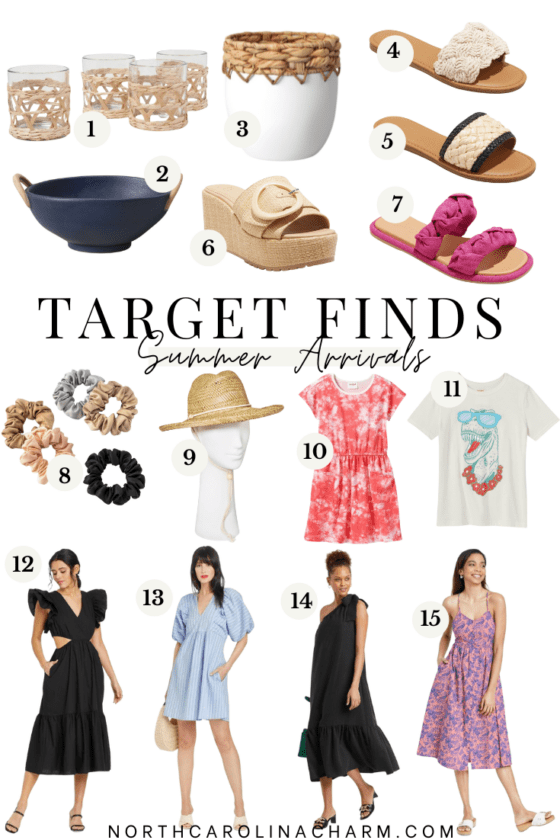 Target Summer Finds + New Arrivals - Carolina Charm