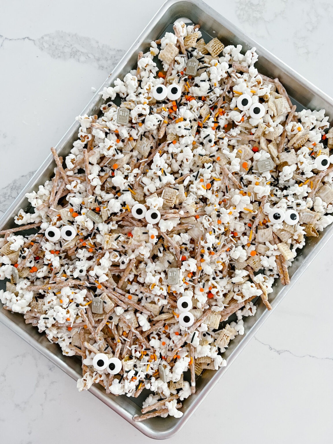 Spooky Halloween Snack Mix - Carolina Charm