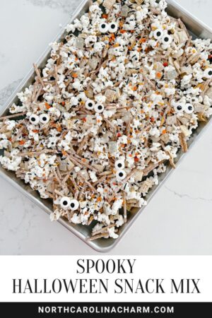 Spooky Halloween Snack Mix - Carolina Charm
