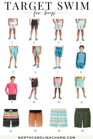 Target Swim Suits for Kids - Carolina Charm