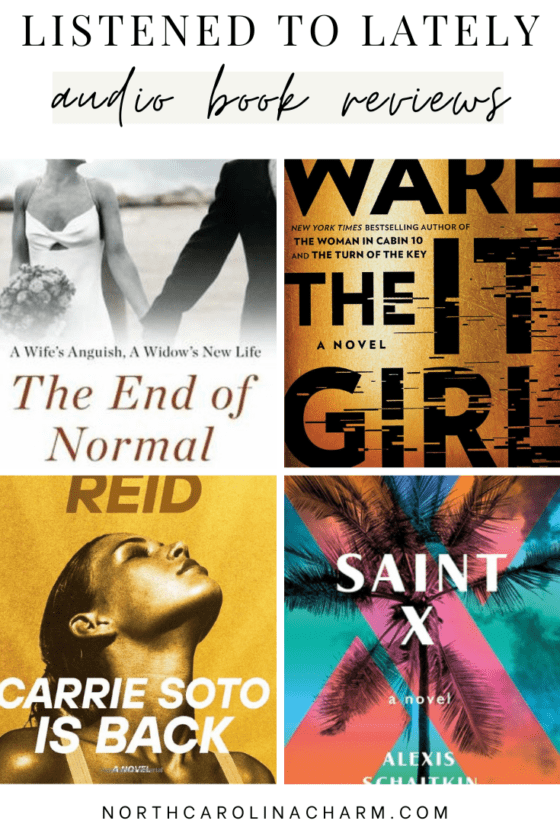 Listened to Lately: Audio Book Reviews - Carolina Charm