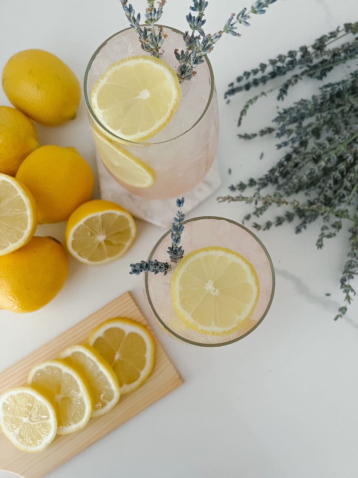 Lavender Lemonade Cocktail (with Chick-fil-A lemonade)