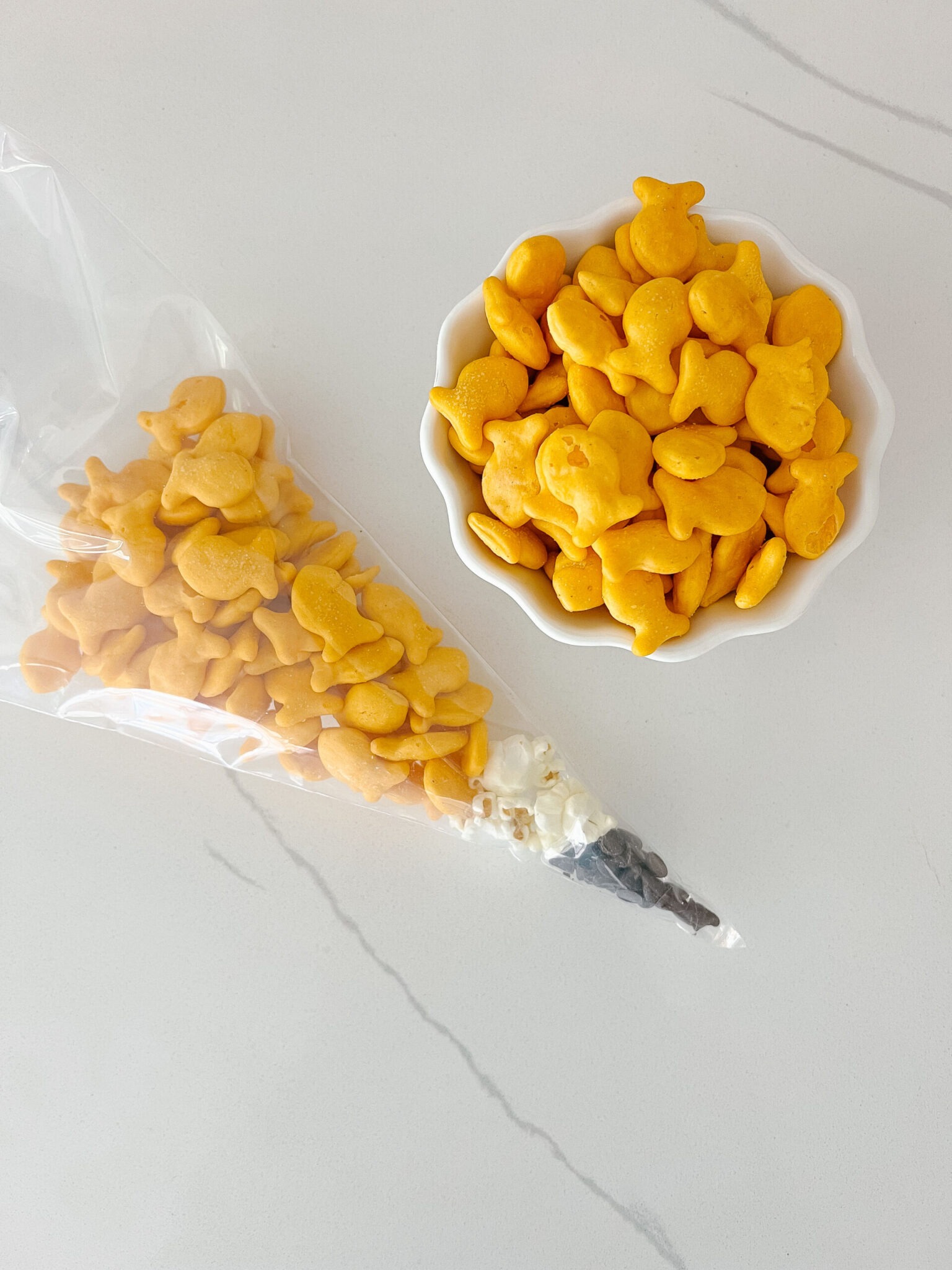Easy School Snack Ideas: DIY Pencil Snack Bags