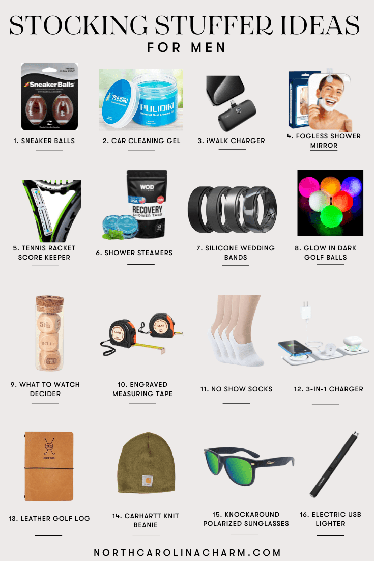 Stocking Stuffers for Him & Her - Carolina Charm