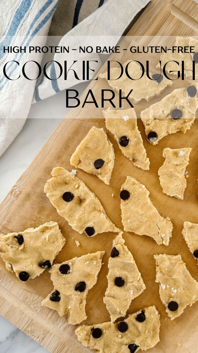 Protein Powder Cookie Dough Bark - Carolina Charm