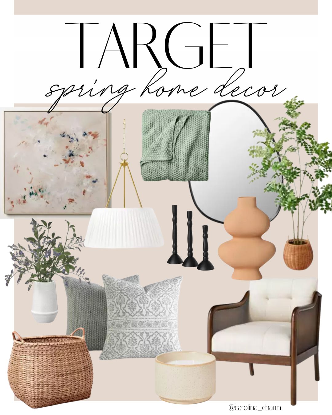 Spring Home Decor (from Walmart & Target) - Carolina Charm