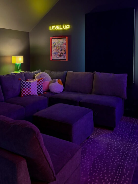 Game Room Glow Up - Carolina Charm