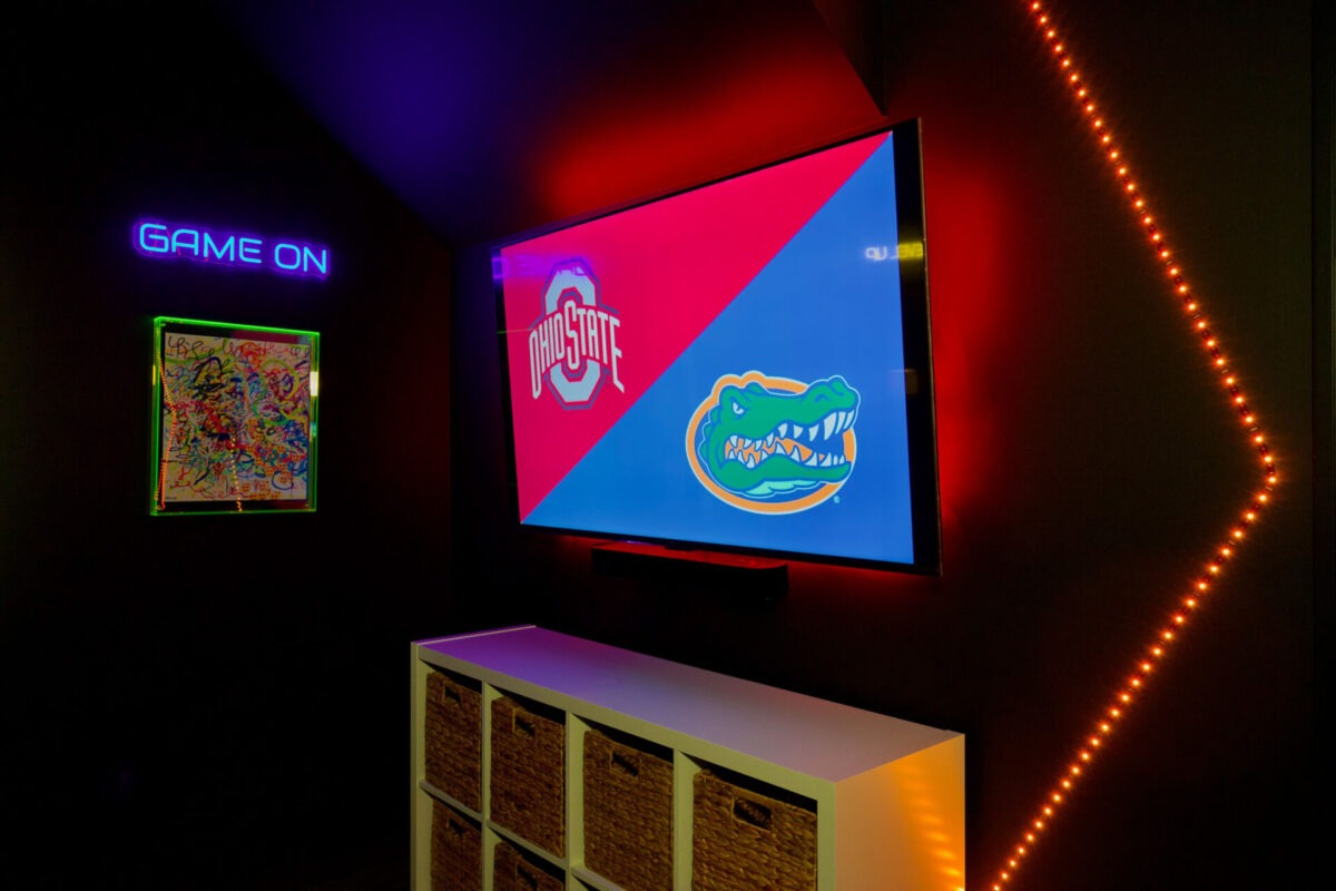 Game Room Glow Up - Carolina Charm