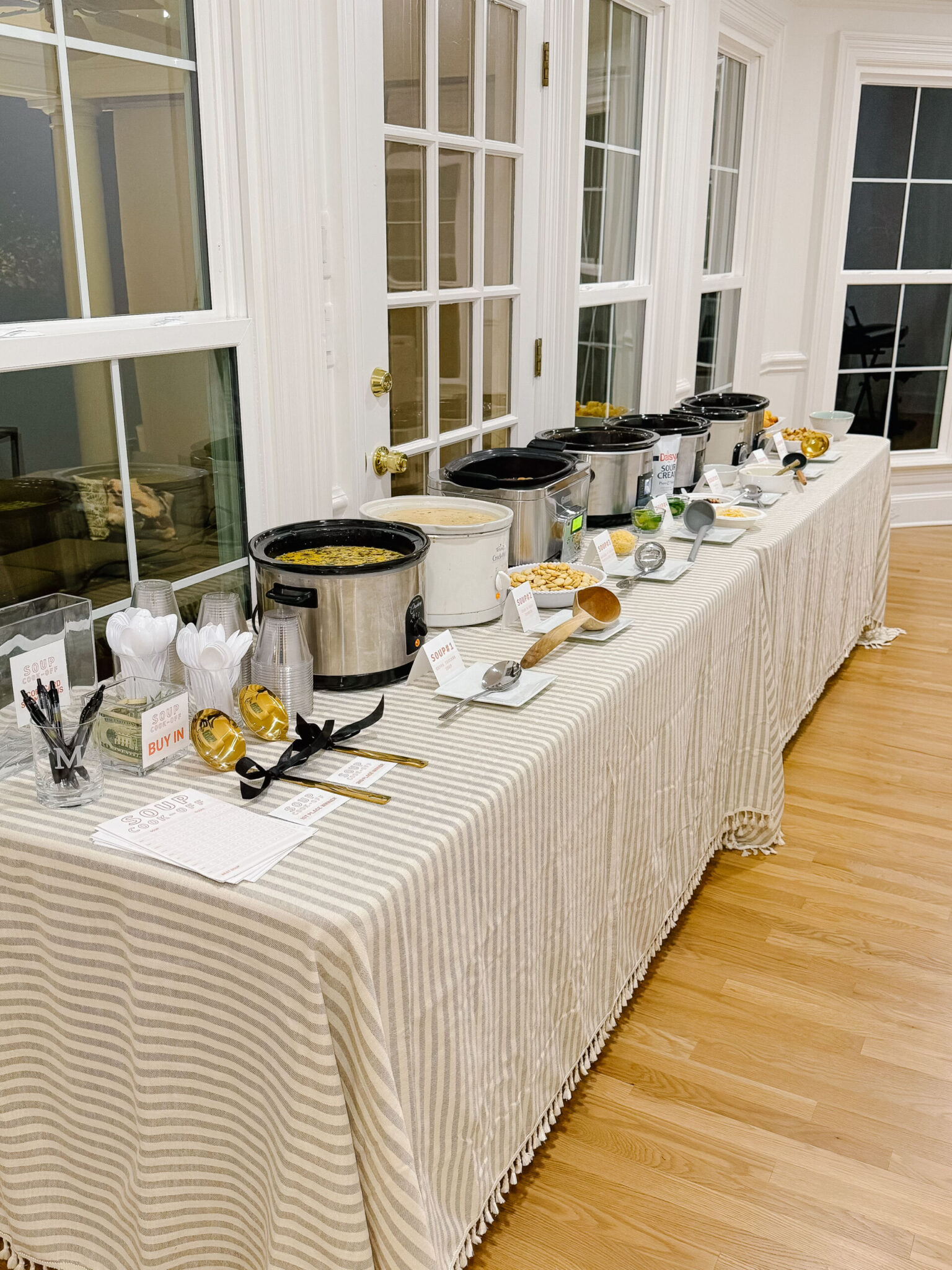 Our Soup Cook Off Party